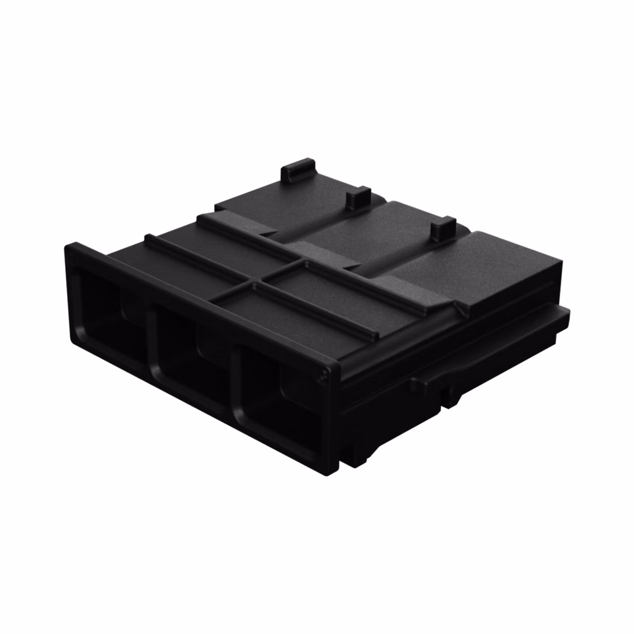 MX-DaSH 6.3/4.8K Terminal Receptacle Cartridge, 3 Circuits, Keying Option A, Black for sale