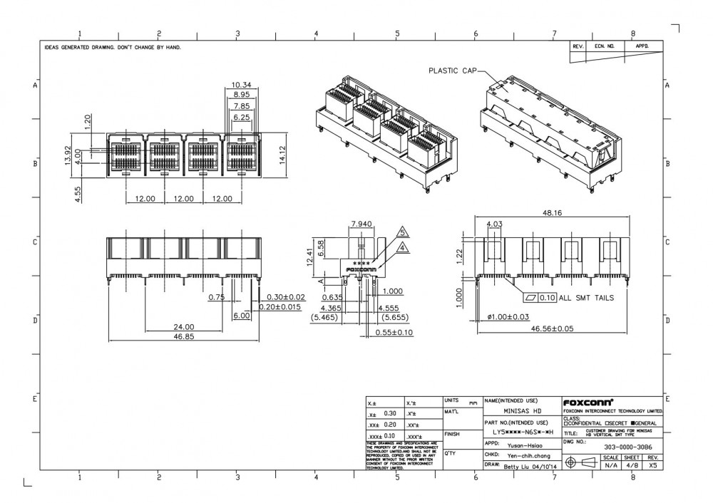 FOXCONN LY50363 drawing page 4