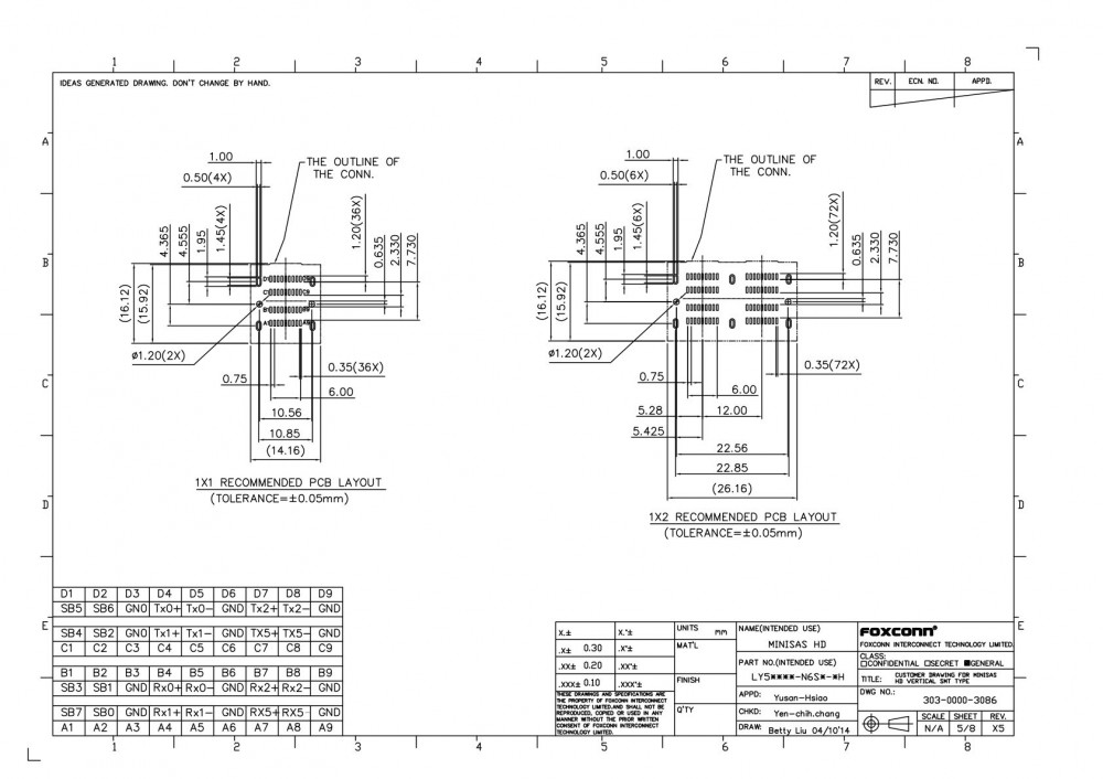 FOXCONN LY50363 drawing page 5