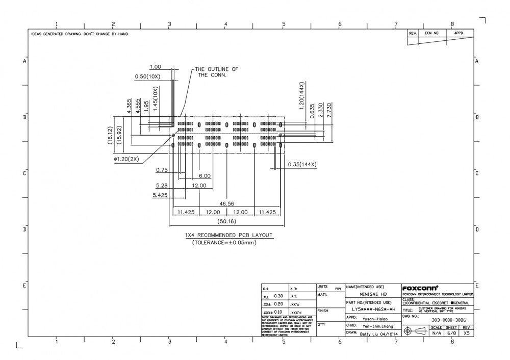 FOXCONN LY50363 drawing page 6