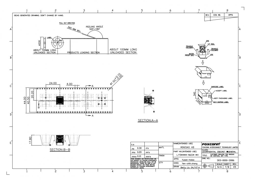 FOXCONN LY50363 drawing page 7