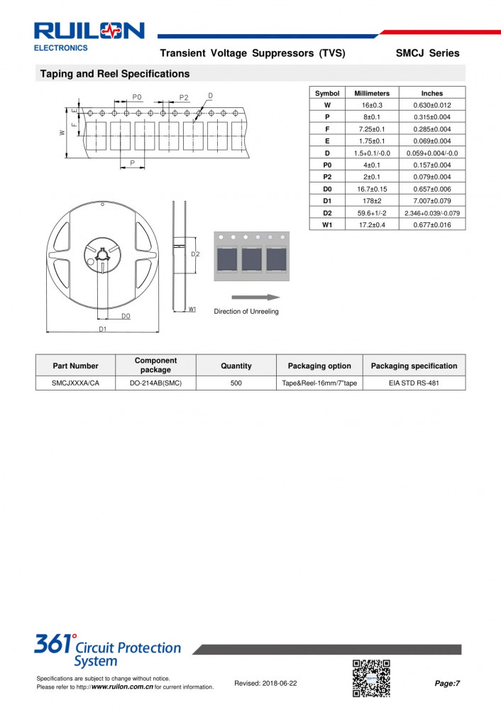 SMCJ11CA datasheet page 7