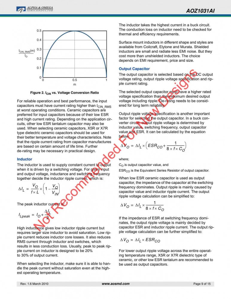 AOZ1031AI datasheet page 9