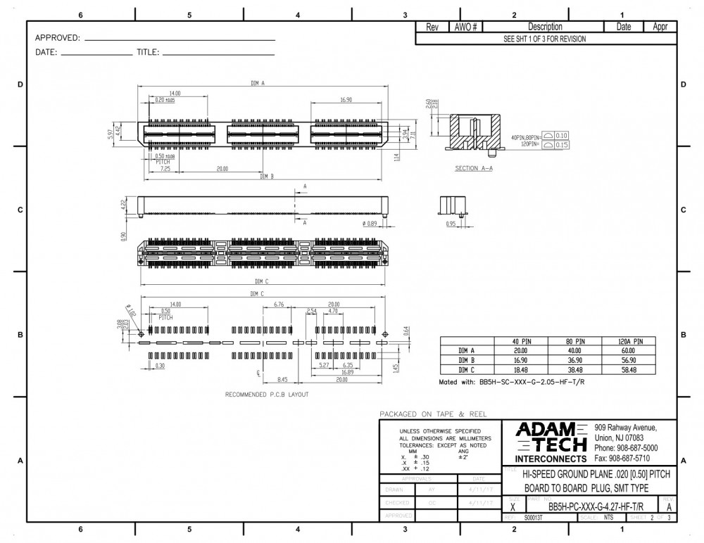ADAM TECH BB5H-PC-120-G-4.27-HF-T/R document page 2