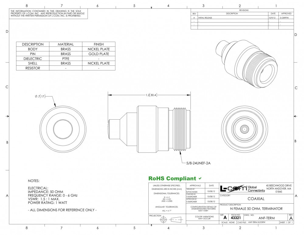 L-com ANF-TERM technical document preview