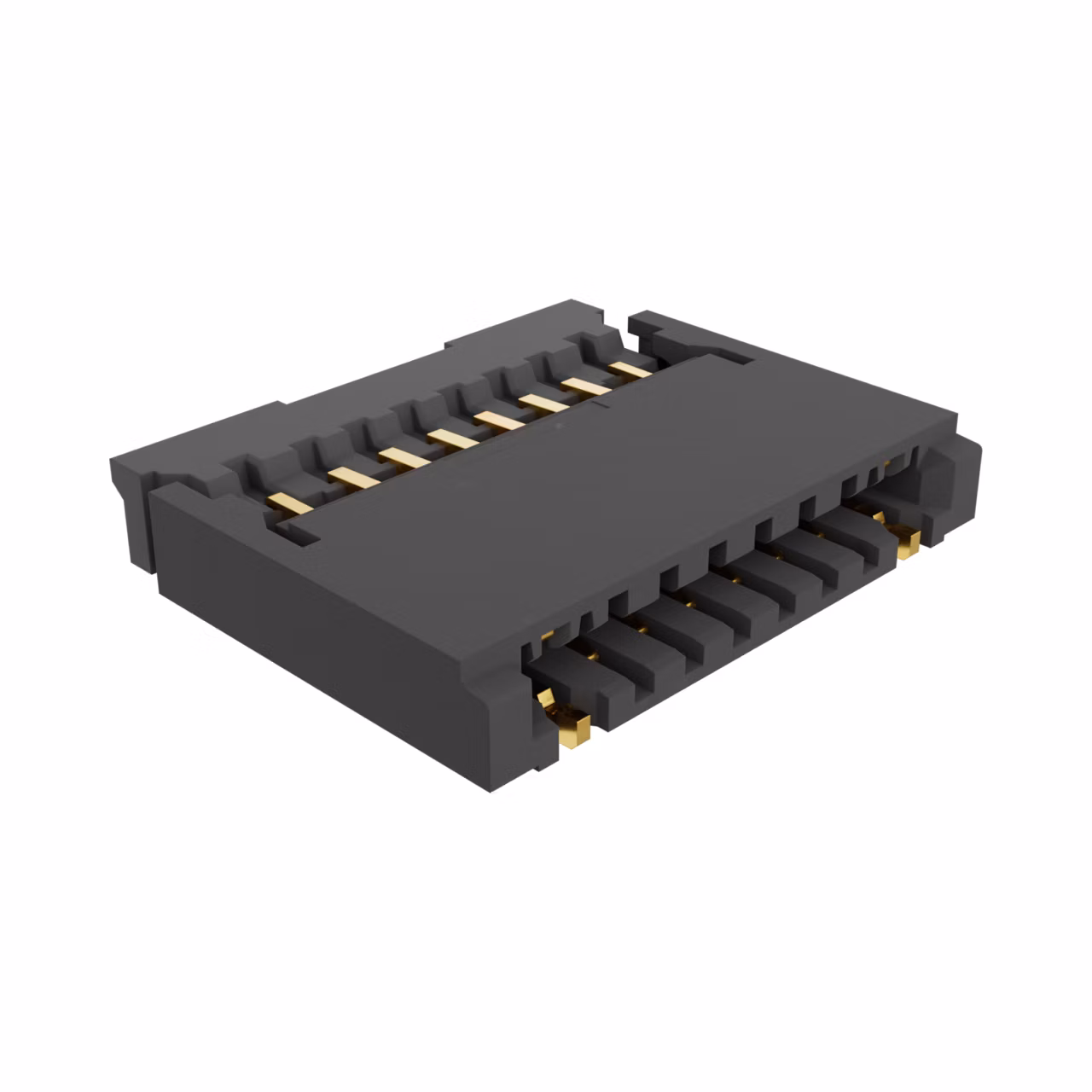 Easy-On FFC/FPC Connector, 0.50mm Pitch, FlatLock Series, Right-Angle, Dual Contact, 0.90mm Height, 6 Circuits, Gold Plating for sale