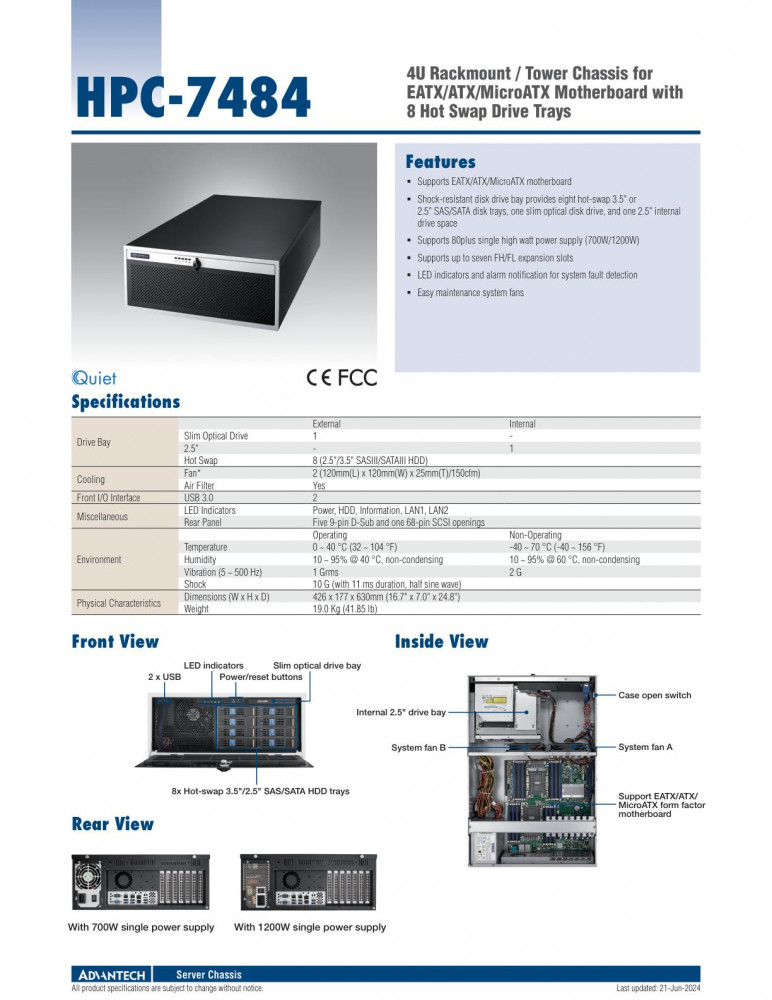 HPC-7484 technical document page 1