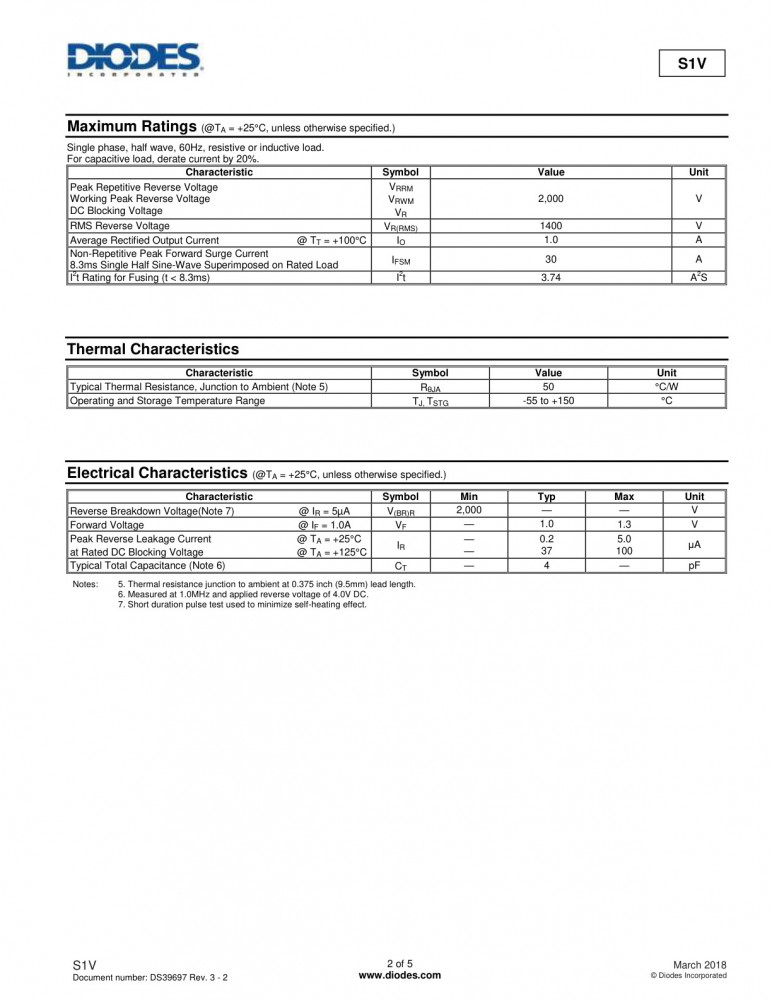 S1V-13-F technical document page 2