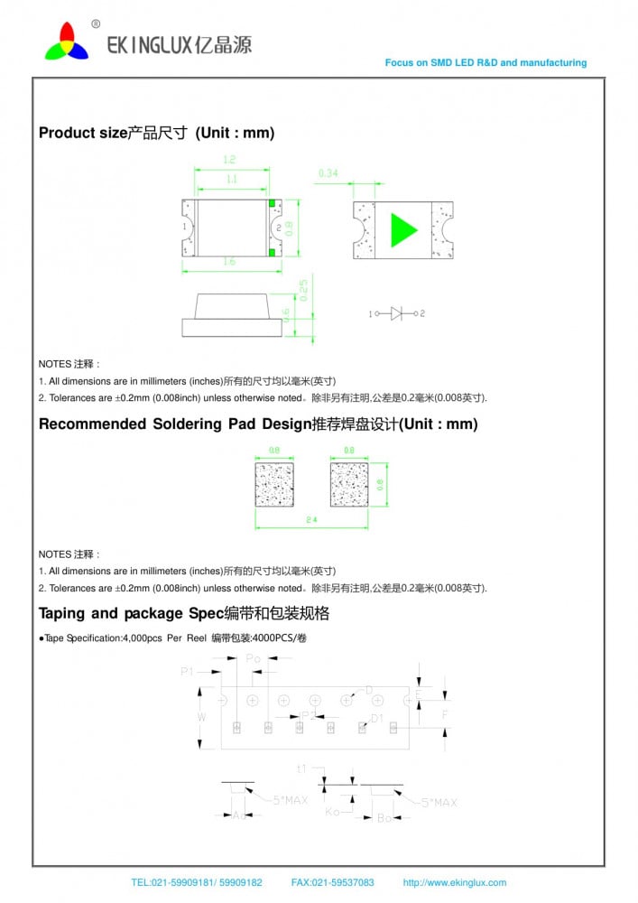 E6C0603IRAC1UDA datasheet page 6