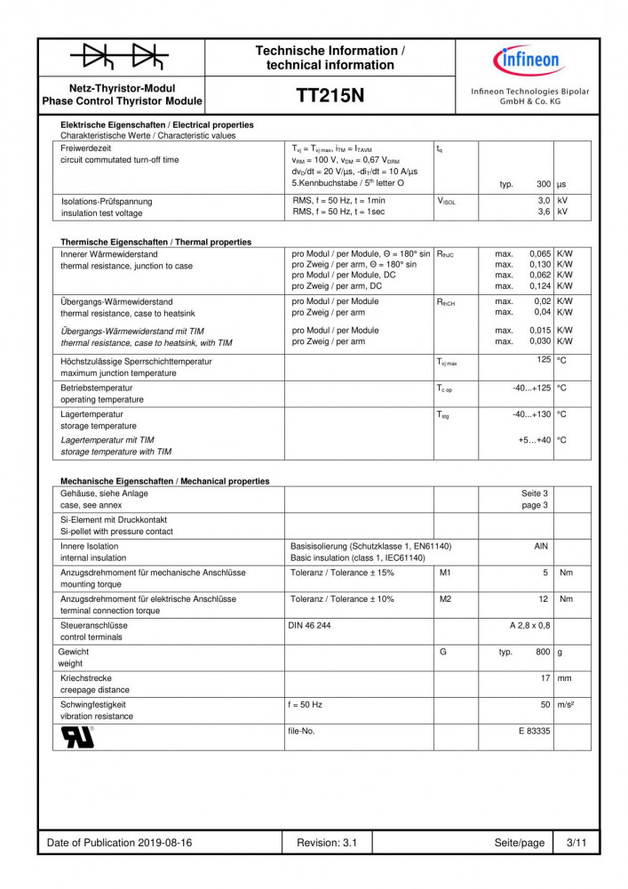 TD215N22KOF technical document page 3