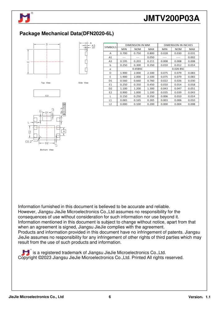 Technical document page 6