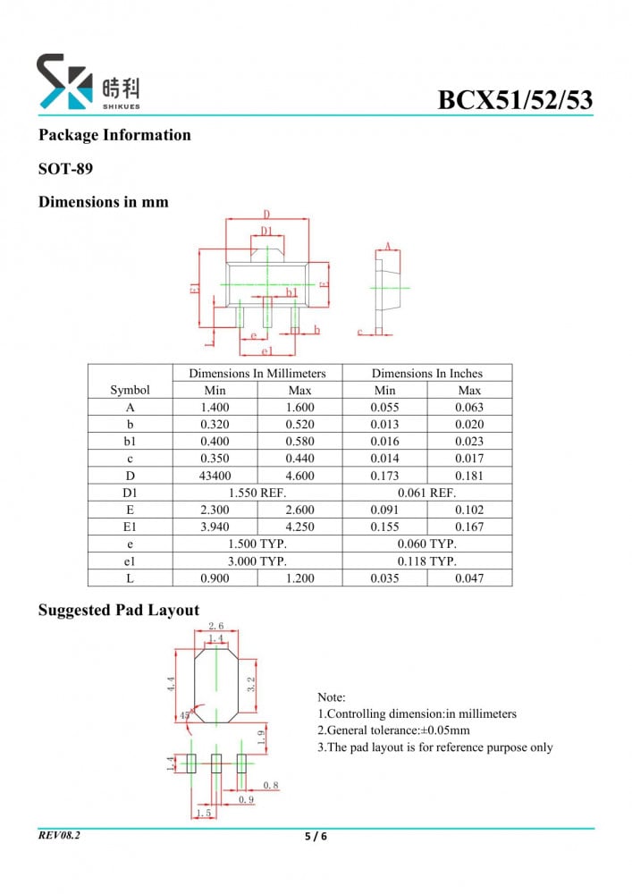 BCX53 datasheet page 5