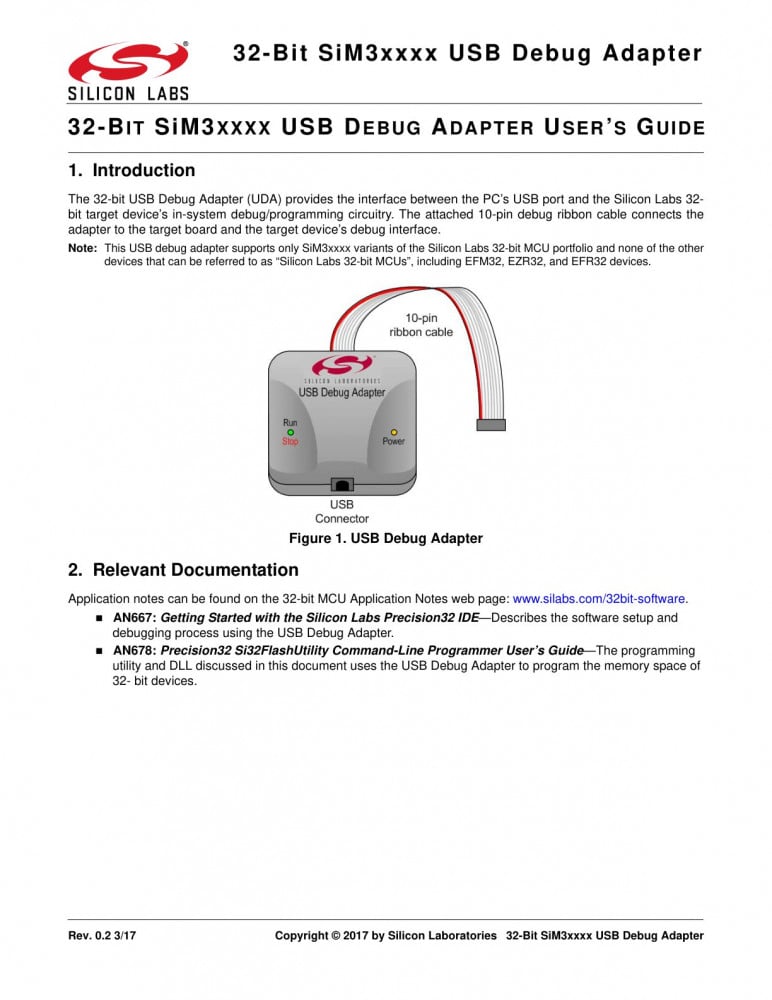 UDA-32-KIT user guide page 1