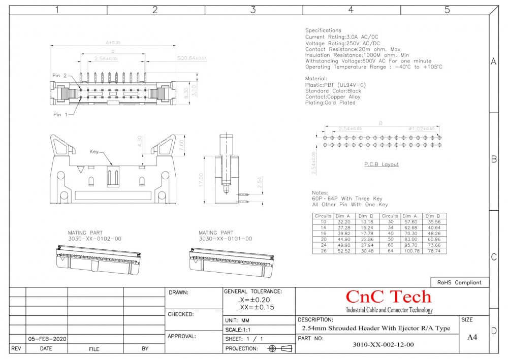 CNC Tech 3010-16-002-12-00 technical document preview