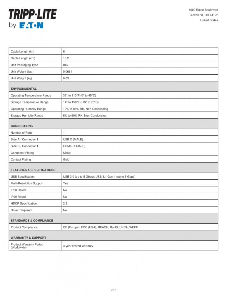 U444-06N-HDR-B technical document page 3