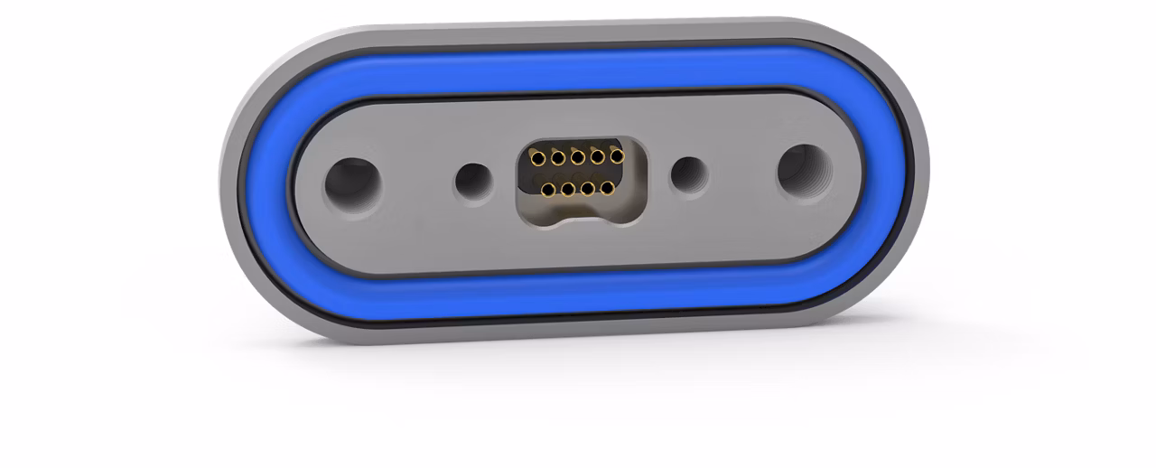 AirBorn N Series, Nano-D Board Mount Receptacle, 0.025