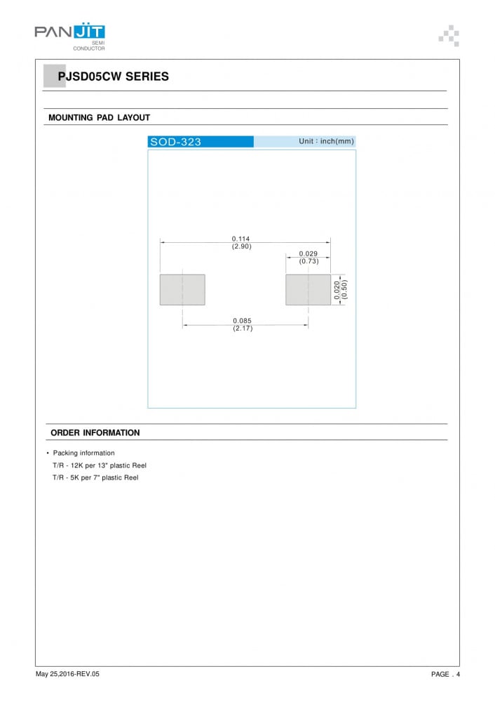 PANJIT PJSD36CW datasheet page 4