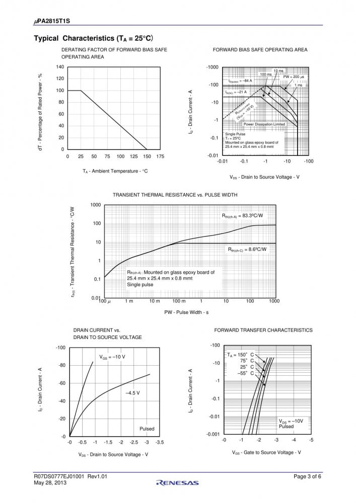 UPA2815T1S-E2-AT datasheet page 3