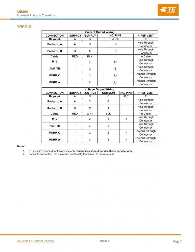 U5374 U5300 datasheet page 5