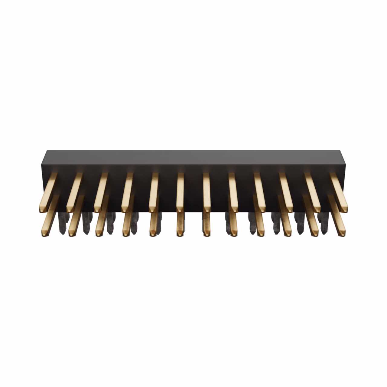 2.00mm Pitch Milli-Grid Header, Right-Angle, Through Hole, 24 Circuits, 0.38µm Gold (Au) Plating, Mating Pin Length 6.00mm, Tail Length 2.90mm, Tray, Lead-Free for sale