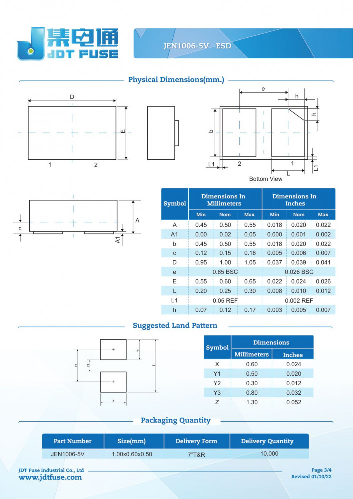JEN1006-5V datasheet page 4