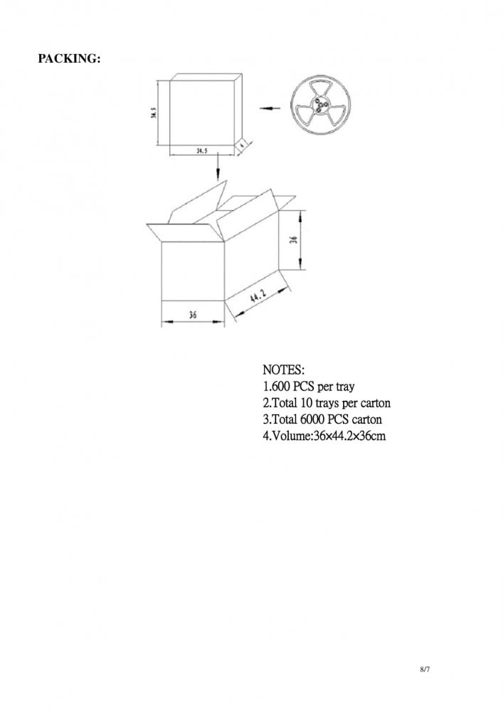 GSC14045YB-3V4000 specification page 8