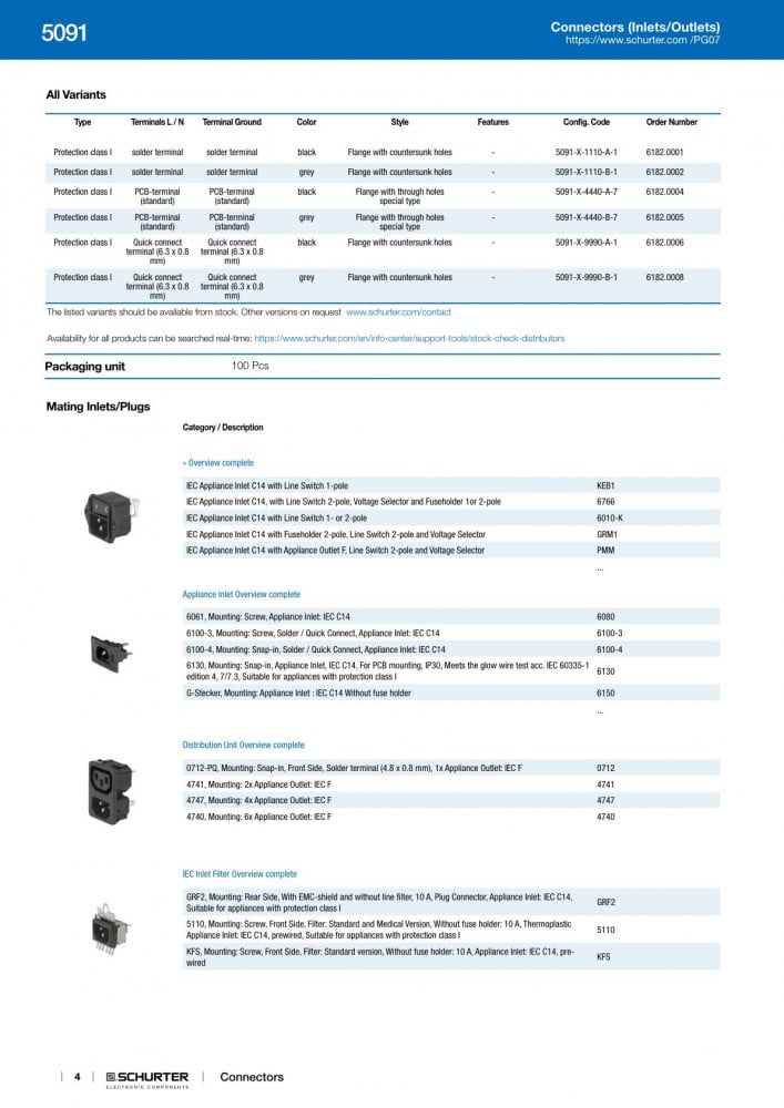 SCHURTER 6182.0005 datasheet page 4