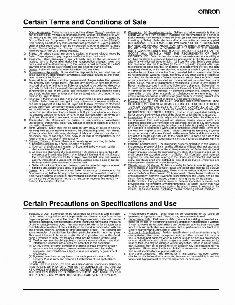 OMRON G5A relay technical document, page 7