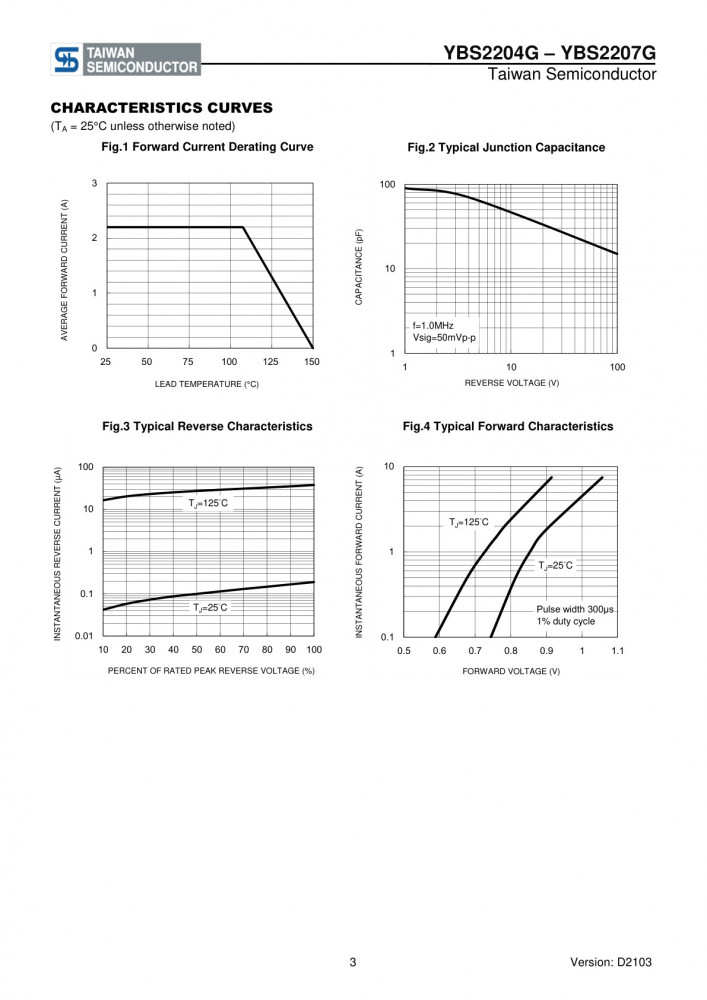 YBS2204G technical document page 3