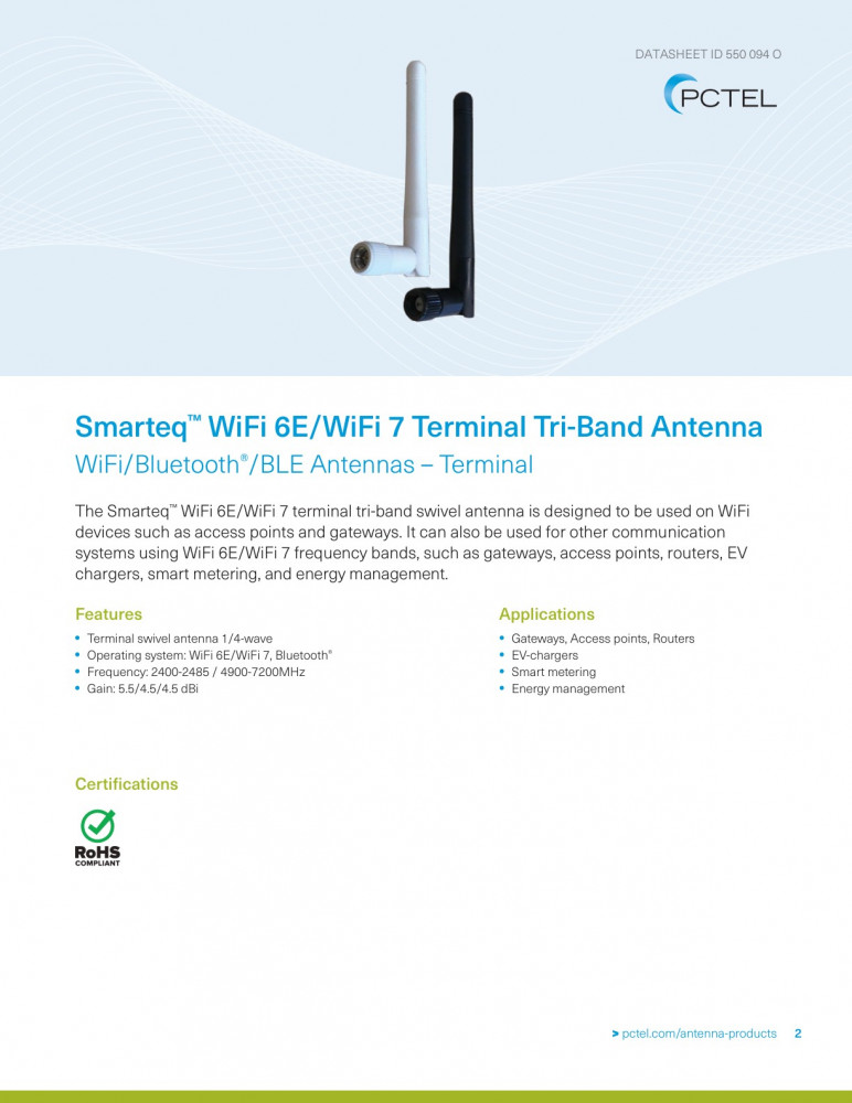 Product document page 2