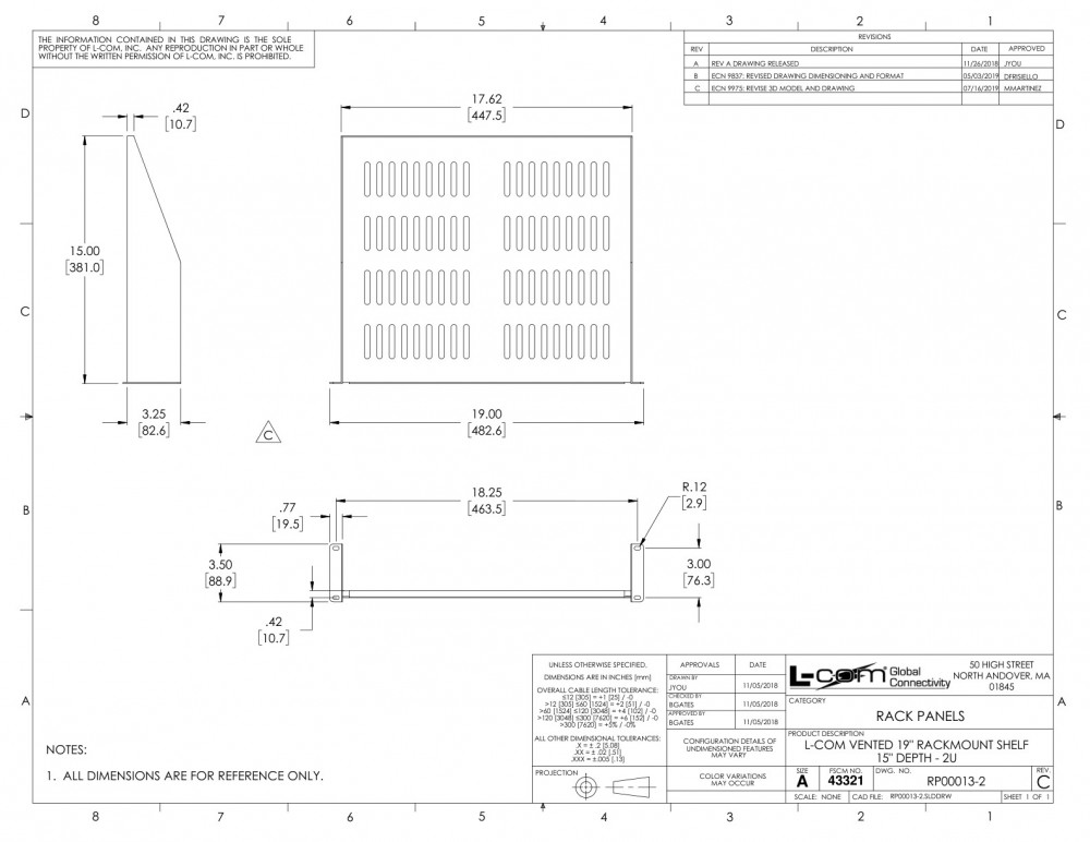 L-com RP00013-2 technical document preview