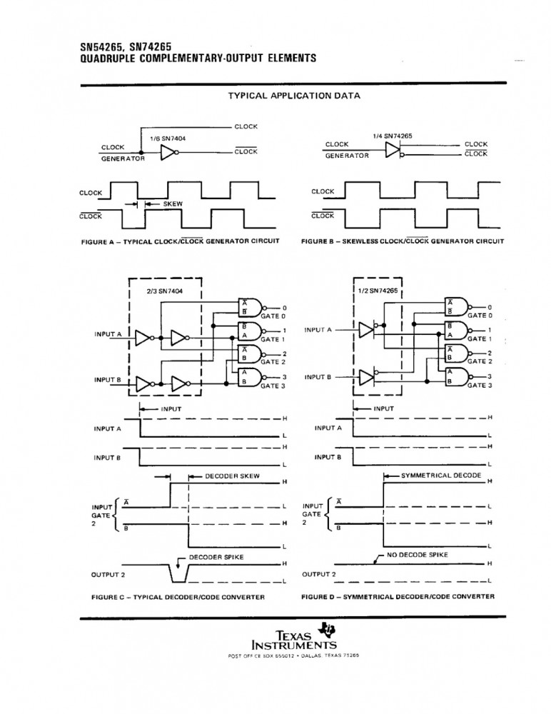 SN54265J/B datasheet page 5