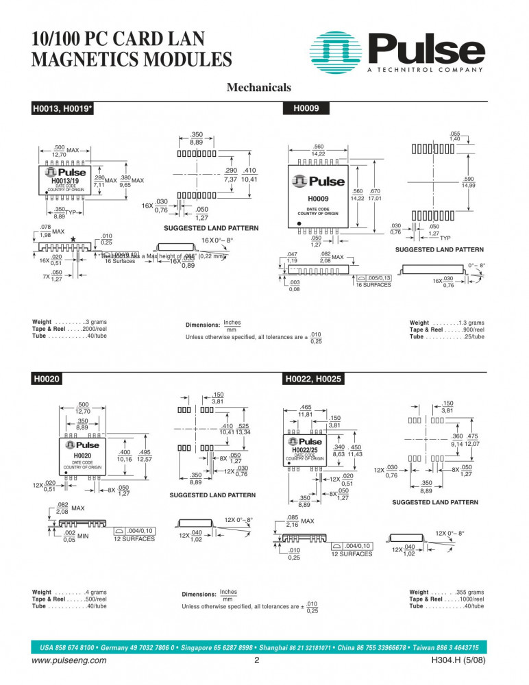 PE-69012 datasheet page 2