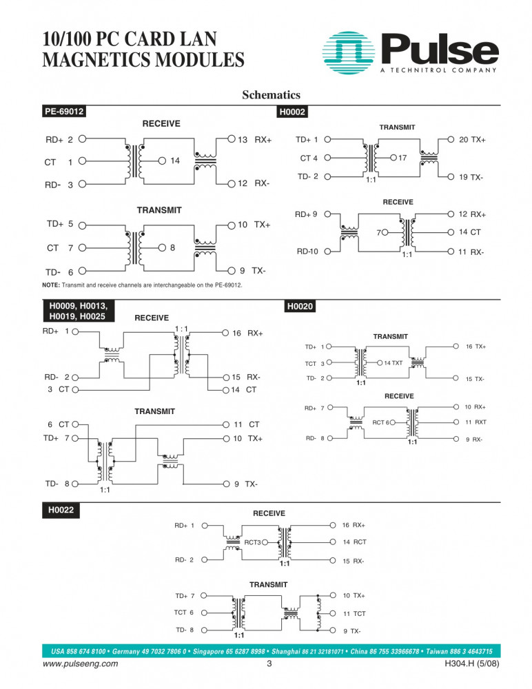 PE-69012 datasheet page 3
