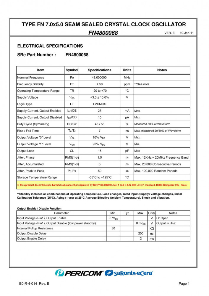 FN4800068 specification page 3