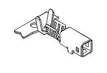 2.50mm  / 3.00mm  Pitch Wire-to-Board Female Crimp Terminal, 18-16 AWG, Reel for sale