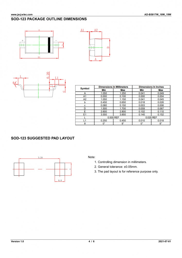 AD-B5819W datasheet page 4