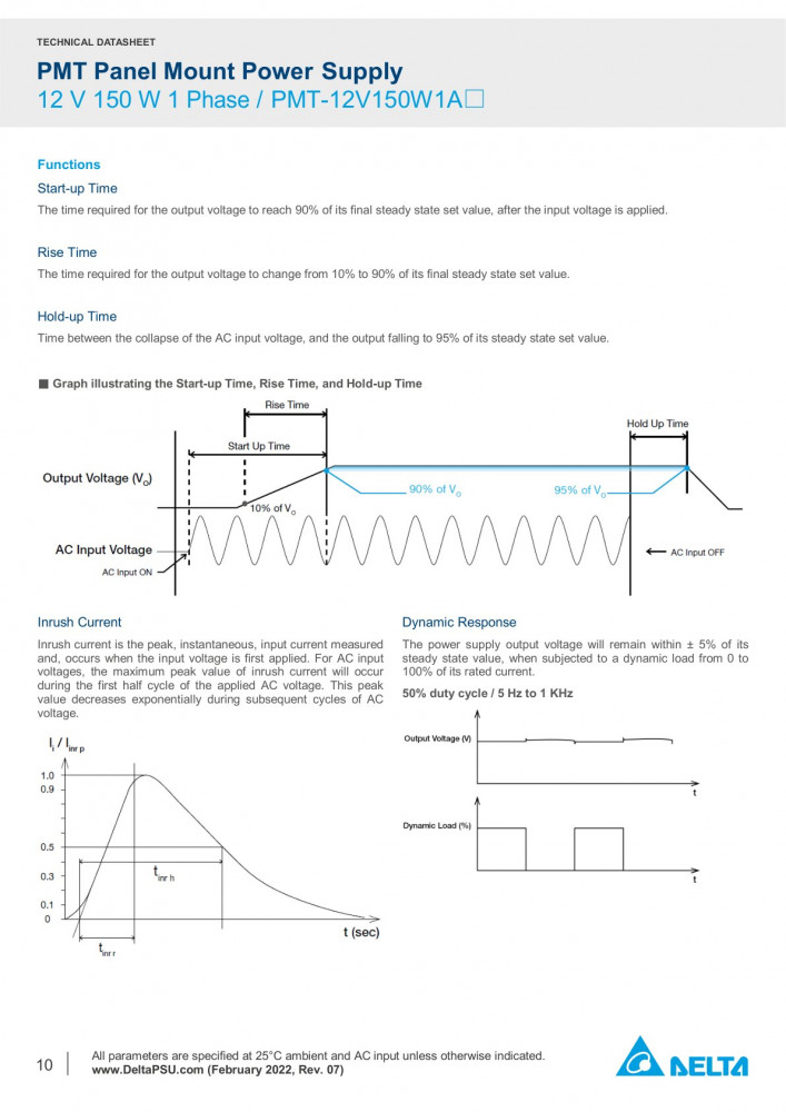 DELTA PMT datasheet page 10