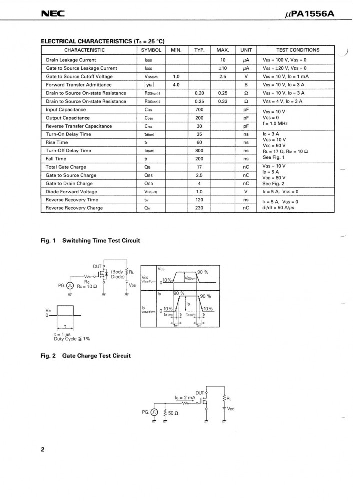 UPA1556AH(1)-AZ documentation page 5