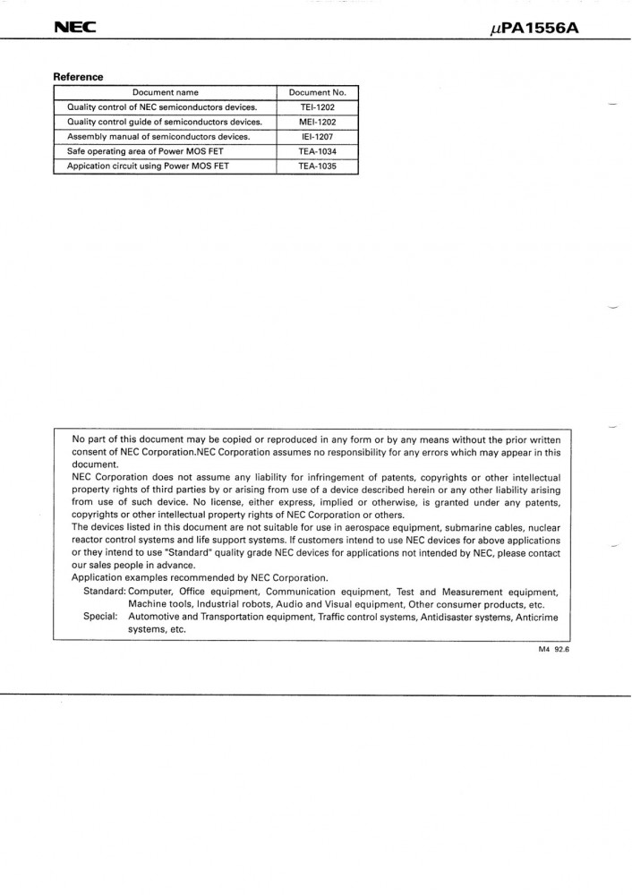 UPA1556AH(1)-AZ documentation page 9