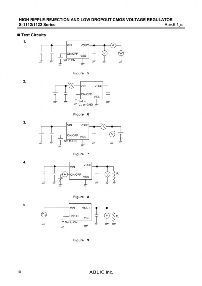 S-1112/1122 datasheet page 10