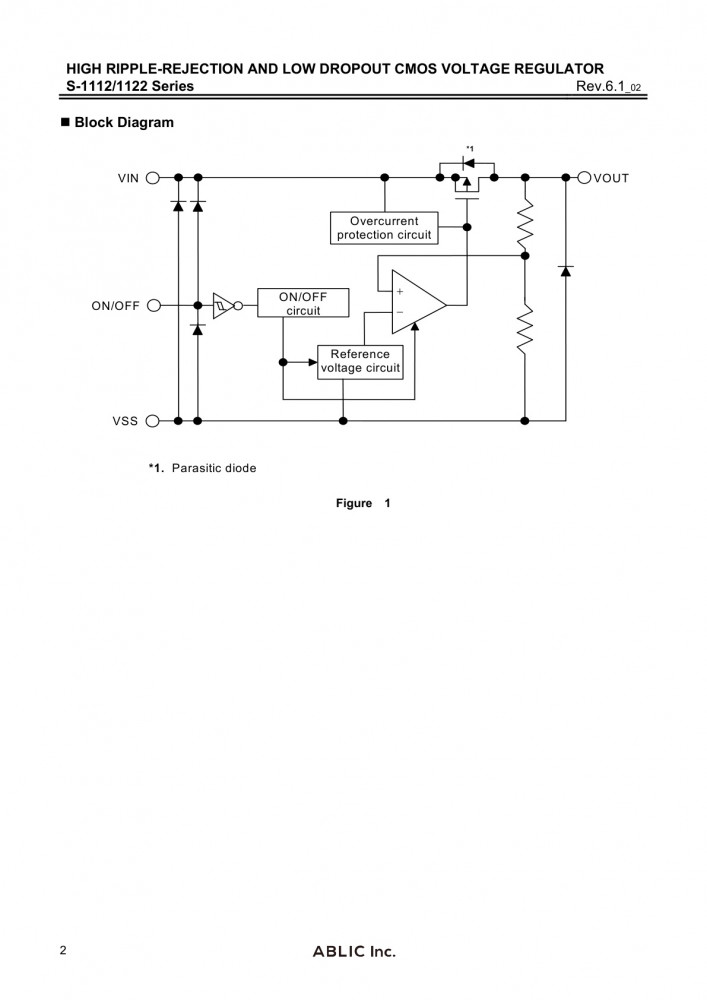S-1112/1122 datasheet page 2