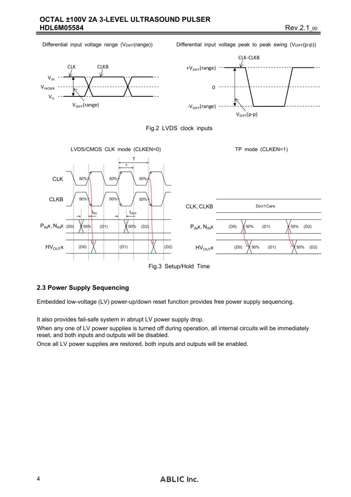 HDL6M05584 technical document page 4