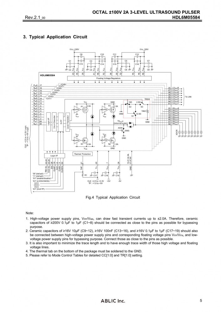 HDL6M05584 technical document page 5