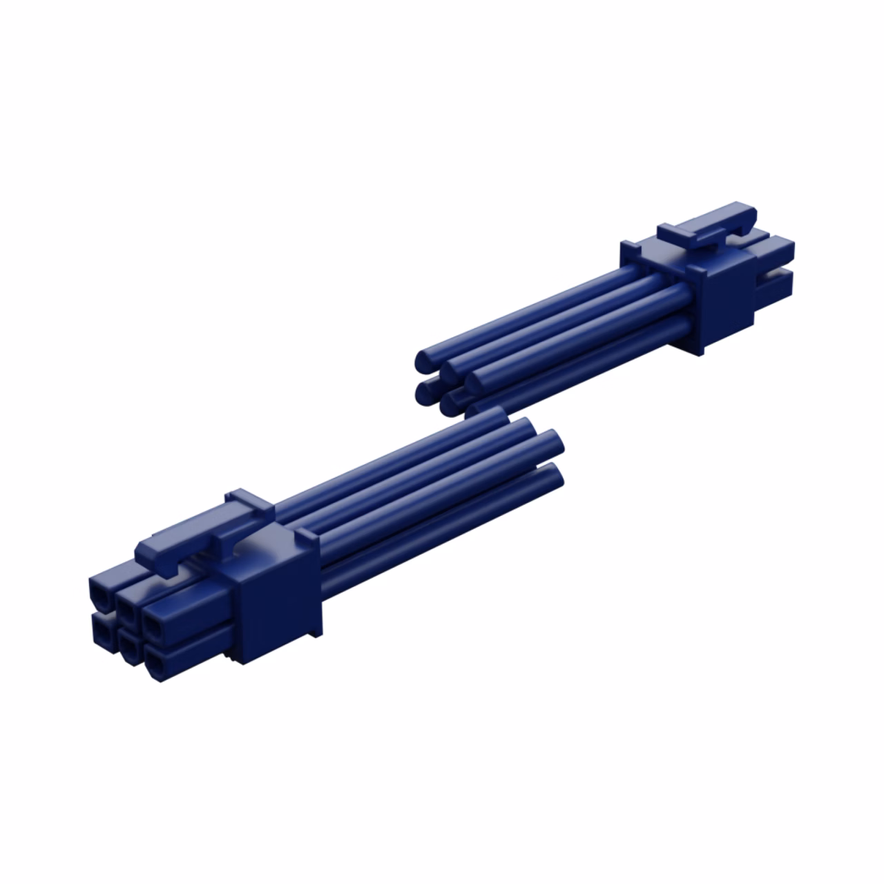Mini-Fit Versa Color-to-Mini-Fit Versa Color Off-the-Shelf (OTS) Cable Assembly, 4.20mm Pitch, Dual Row, 150.00mm Length, 6 Circuits, Blue for sale
