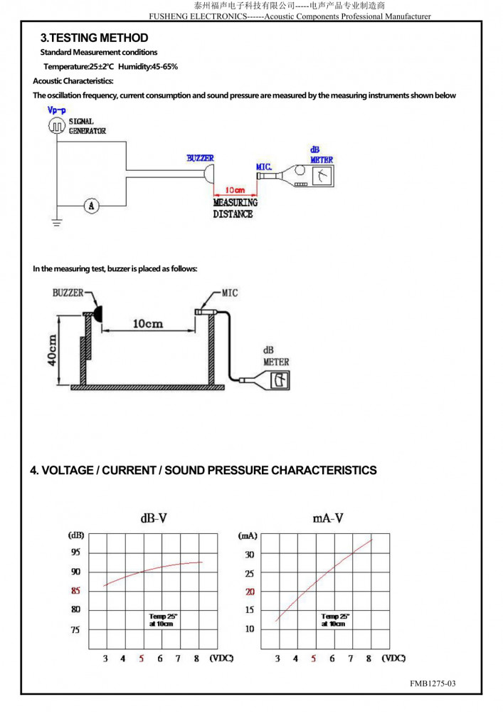 FMB1275-03 product approval document page 3