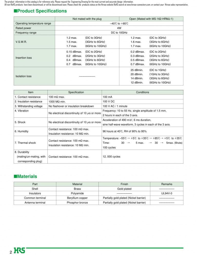 MS-162 datasheet page 2