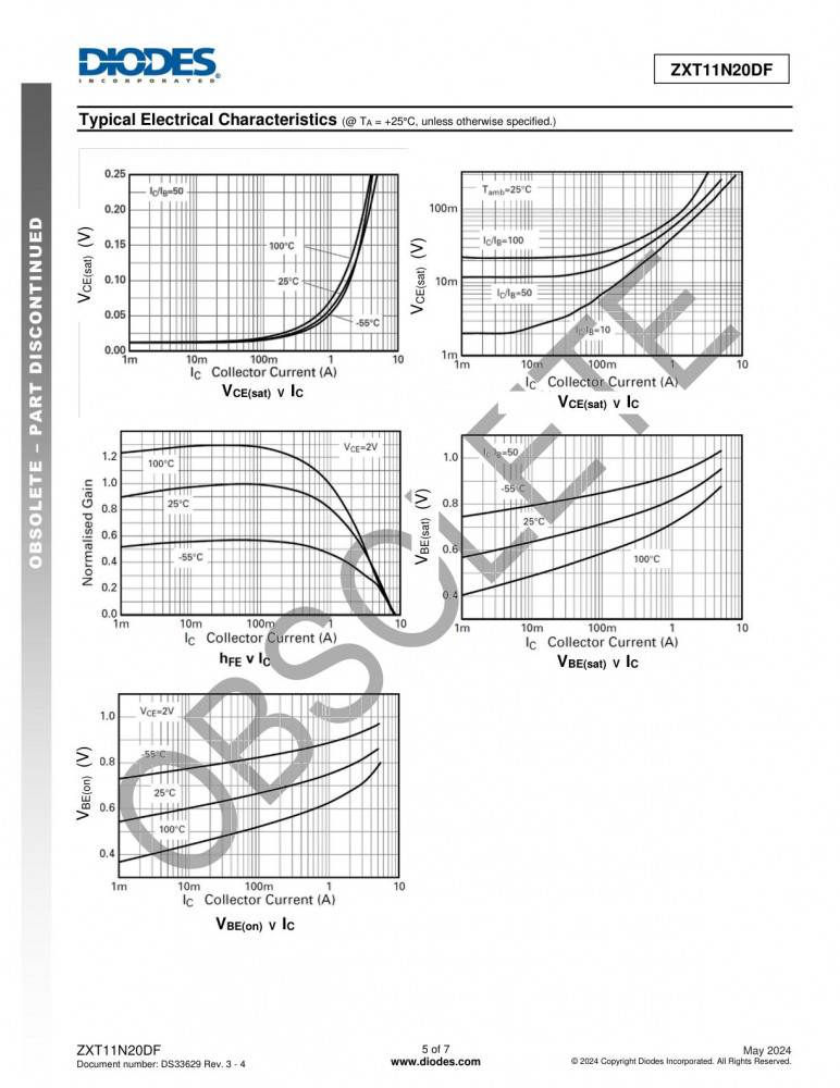 ZXT11N20DFTA datasheet page 5