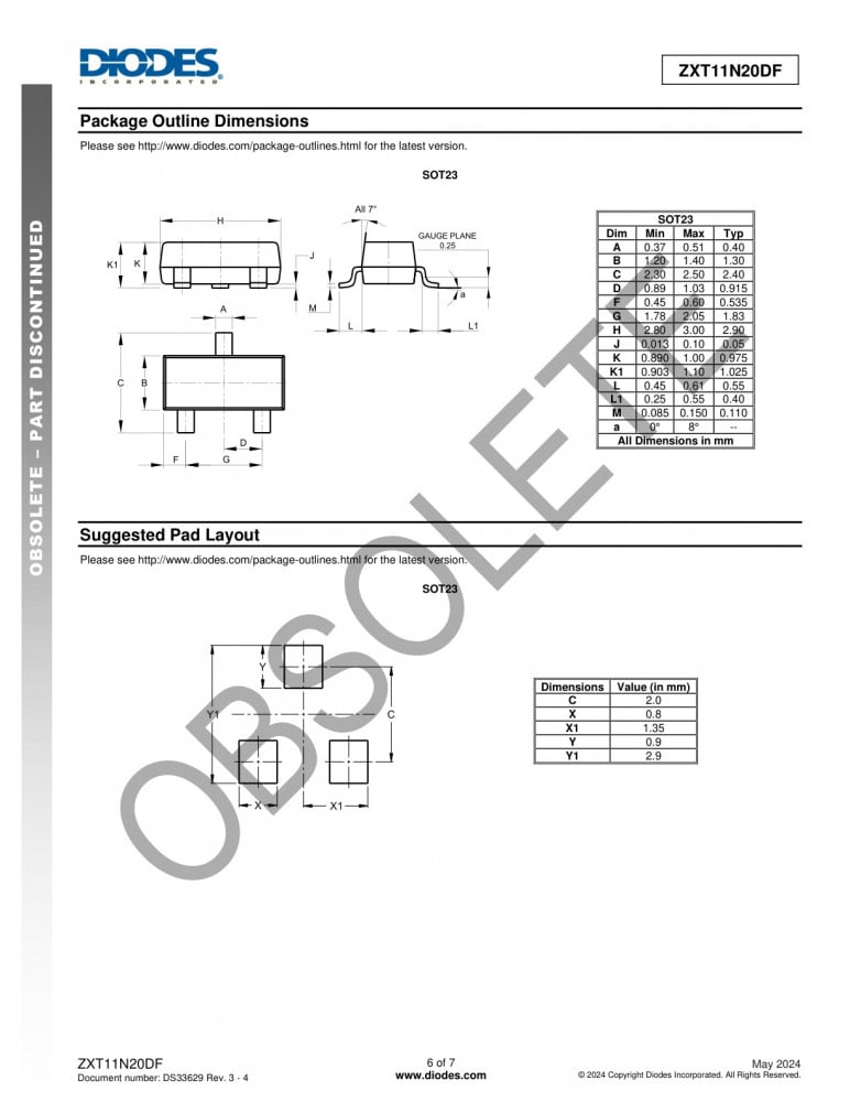 ZXT11N20DFTA datasheet page 6