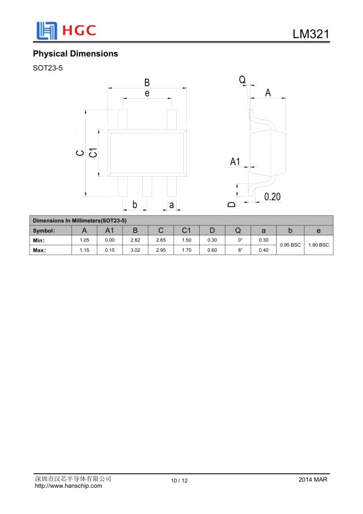 LM321MF datasheet page 10